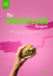10 Contoh Iklan Burger, Inspirasi Desain & Template Gratis