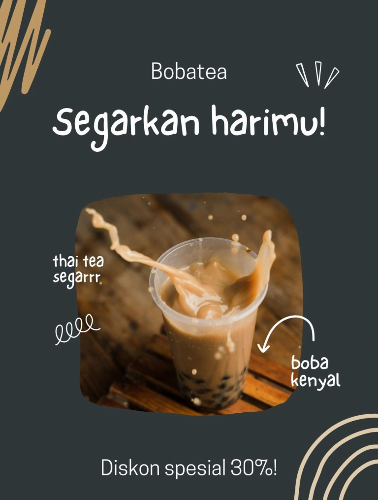 Contoh Iklan Minuman Boba: Kata-kata Promosi yang Menarik