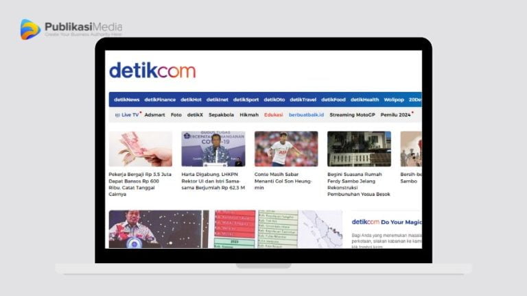 Cara Pasang Iklan di Detik Com Murah, Advertorial & Banner