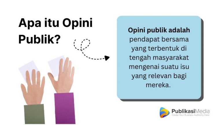 Pengertian Opini Publik, Ciri-Ciri, Jenis, & Contohnya